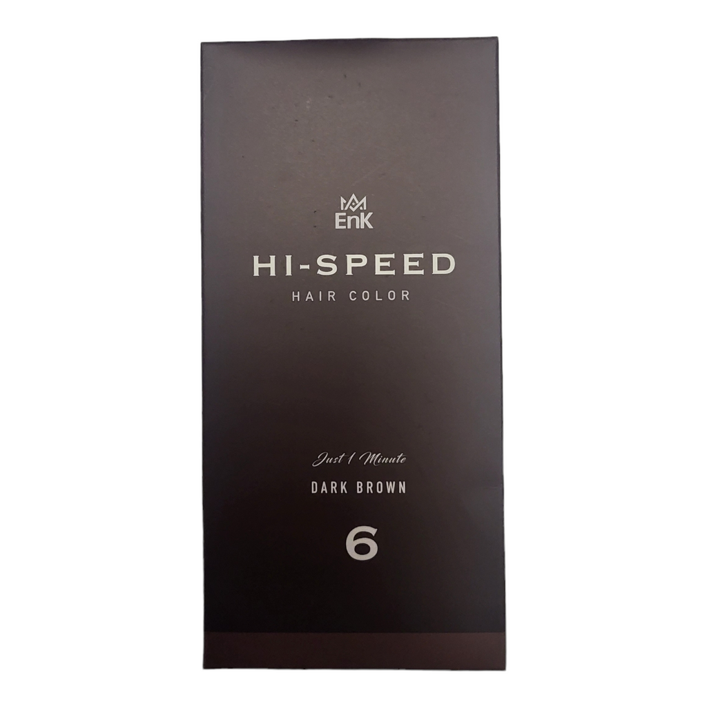 HI-SPEED SQUID INK HAIR COLOR #6 DARK BROWN_1 MINUTE — commazone.com/